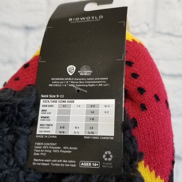 Hot Topic | Shoes | Harry Potter Gryffindor House Hogwarts Knitted ...